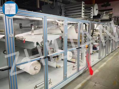 China Disposable Nursing Pad Making Machine 350 m/min for sale