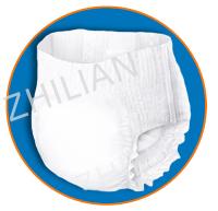 China Ultra Thin Incontinence Pants Machine Pull Up Adult Diaper for sale