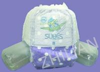 China 3pcs Type Baby Pull Up Diaper Machine 350 To 500 pcs /min for sale