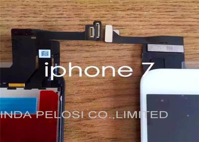 China White / Black Iphone 7 LCD Screen With Frame Full Assembly 1334x750 Pixel for sale