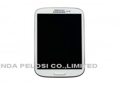 China Capacitive S3 LCD Touch Screen And Digitizer Assembly Blue White 1280x720 for sale