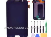China IPS Galaxy S6 Edge LCD Digitizer With Frame 2560x1440 Pixel Retina Display for sale