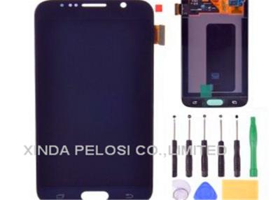 China IPS Galaxy S6 Edge LCD Digitizer With Frame 2560x1440 Pixel Retina Display for sale