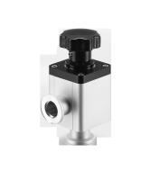 China KF16 Manual Type High Vacuum Valve Vacuum Angle Valve GD-J16B Model for sale