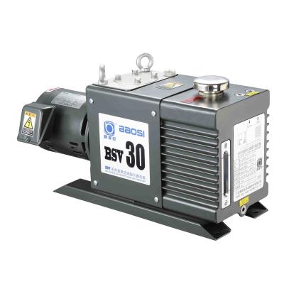 China Variable Oil Level System Rotary Vane Vacuum Pump 30 CBM/H Speed Compact Structure for sale