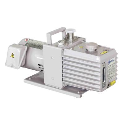 China Three Phase Oil Lubricated Vane Type Vacuum Pump Powder Coating White Color for sale