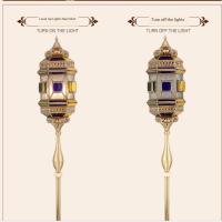 China Bedroom LED Vintage Copper Floor Lamp Antique Copper Floor Lamp For Luxury Decorative Lighting for sale