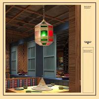 China LED Handmade Aged Copper Pendant Light With 50000 Hours Lifespan for sale