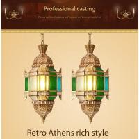 China Handmade LED Antique Copper Desk Lamp Retro Copper Table Lamp With Switch Control Indoor Home for sale