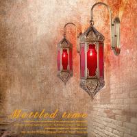 China Hollow Design Luxury Vintage Copper Wall Light With E27 Bulb Base for sale