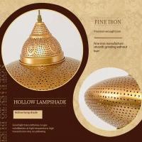 China Southeast Asian Unique Copper Hanging Light For Bathroom Large Sizes for sale