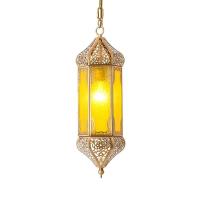 China Gold Brass Copper Coloured Pendant Lights For Bedrooms With Switch Control for sale