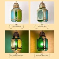 China Switch Control Handmade Vintage Copper Chandelier With Romantic Style for sale