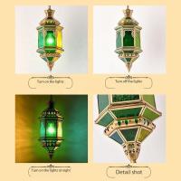 China Exotic Middle Antique Copper Chandelier Copper Lantern Pendant Light for sale