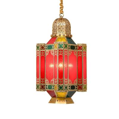 China Brass Large Vintage Copper Ceiling Light For Arab Living Room for sale