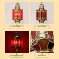 China Brass Large Vintage Copper Ceiling Light For Arab Living Room for sale