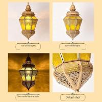China LED Decorative Vintage Copper Chandelier For Restaurant E27 Bulb Base for sale