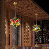 China Hotel Classic Design Copper Led Pendant Lights With Copper Body Material for sale