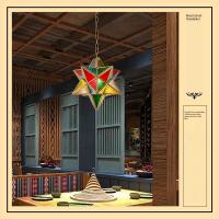 China Hotel Classic Design Copper Led Pendant Lights With Copper Body Material for sale