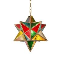 China Hotel Classic Design Copper Led Pendant Lights With Copper Body Material for sale