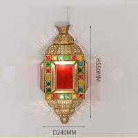China Southeast Asian Hotel Vintage Copper Wall Light With Romantic Style for sale