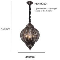 China Switch Control LED Vintage Lantern Chandelier Antique Lantern Chandelier for sale