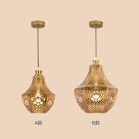 China Luxury Elegant Arabic Modern Copper Lamp 3500K Warm White With E27 Light Source for sale