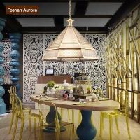 China Powerful LED Copper Chandelier Luxury European Style Lighting Decorative Light Arab Muslim Vintage Style Copper Chandelier for sale