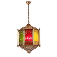 China 3500K LED Brass Chandelier for Hotel and Home Handmade Vintage Style Lighting for sale