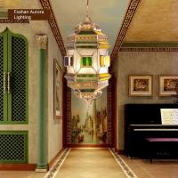 China Hotel Dining Room LED Decorative Lights in Arab Muslim Style Product Dimension D280mm H550mm Support Dimmer Yes for sale