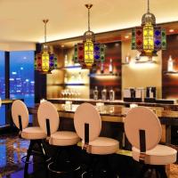 China 80lm Hotel Living Room Dining Room Aisle Balcony Lighting Modern Chandelier Arab Muslim Vintage Style Copper Chandelier for sale