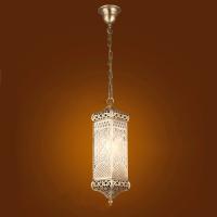 China American Modern Village Retro Personality Copper Glass Chandelier with 3500K Warm White LED Light and Muslim Style Material for sale