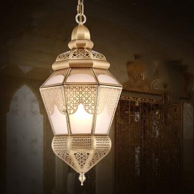 China Muslim Style Vintage Lantern Chandelier with 6 Lights E12/Candelabra Bulb Base and 45*45*65cm Packing Dimension for sale