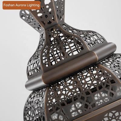 China Islamic Style Vintage Lantern Chandelier with 6 Lights and 24.5