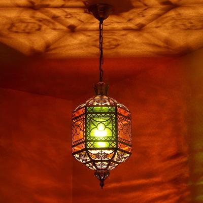 China 8.5 X 4.5 X 9 Inches Vintage Copper Wall Light with Hardwired Power and Single Bulb Design for sale