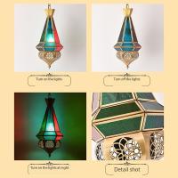 China Morocco Hollow Out Hand-carved Brass Chandelier Xinjiang Special Restaurant Lamp Homestay Cafe Hotel Chandelier for sale