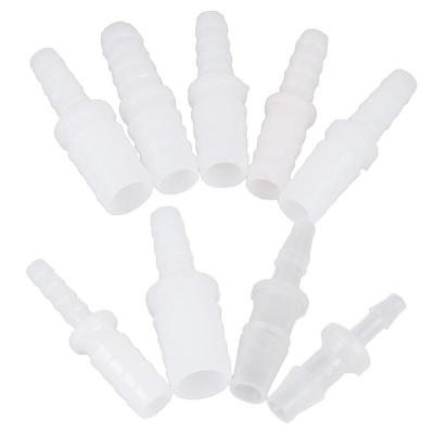 China 3Pcs Medical Plastic Pagoda Connector 1/8 NPT Male Thread Hose Fitting Adapter for 3.2mm ID Tubing for sale