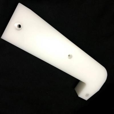 China PVDF CNC Machined Mechanical Parts High Temperature Chemical Resistant 150°C Custom Sizes for sale