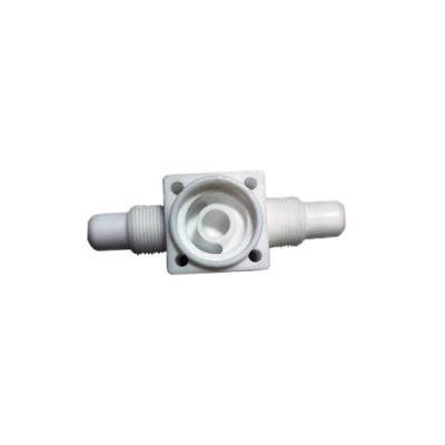 China Customized PTFE Injection Molding Parts Engineering Plastic PTFE Molded Components for sale