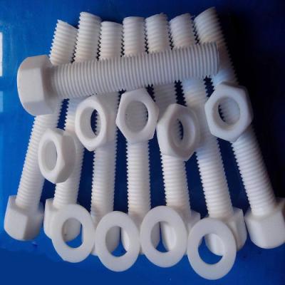 China PFA Plastic Injection Machine Parts Tough Flexible Fluoropolymer Custom Components 260C for sale