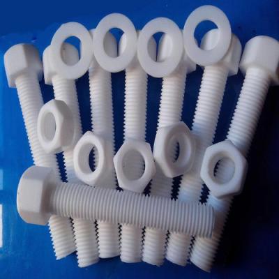 China OEM PFA Plastic Machined Parts High Temperature 260°C Chemical Resistant Injection Moulding Components for sale