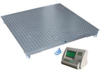 China 1.2×1.2m 3 Tons Carbon Steel Wireless Floor Weighing Scales for sale