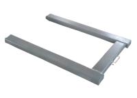China Carbon Steel U Shaped Weigh Beam Scales Corrosion Resistant for sale