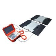China LED LCD Integrated Portable Axle Scales With Strain Gauge for sale