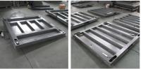 China CE easy install carbon steel checker plate A12 Warehouse  Electronic Floor Scale for sale