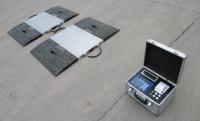 China 6pcs Wireless Portable Truck Axle Scales With Touch Screen Indicator for sale