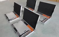 China 6pcs Wireless Portable Truck Axle Scales With Touch Screen Indicator for sale