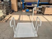 China Portable Hospital Dedicated Wheelchair Electronic Platform Weighing Scale 300kg 500kg for sale
