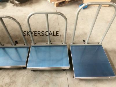 China Carbon Steel 150kg Electronic Bench Weighing Scale 300x400mm for sale