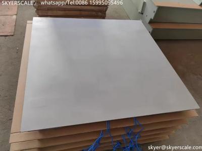 China High Precision 1.2x1.2m 3 Ton Stainless Steel Digital weighing floor scale for sale